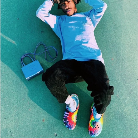 CROCS | Shoes | Crocs Tie Dye Deadstock Retro Rainbow Cosmic Clog 1 ...